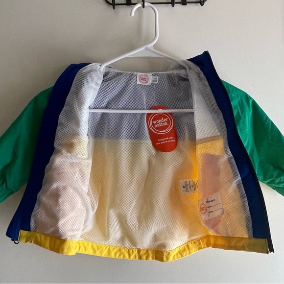 wonder nation | Jackets & Coats | Boys Lightweight Zippered Jacket With ...